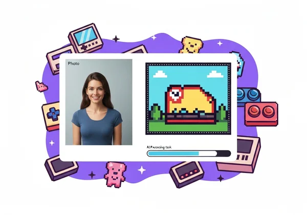 Turn Photos into Pixel Art with AI: 8-Bit Transformations | Turn Photo ...